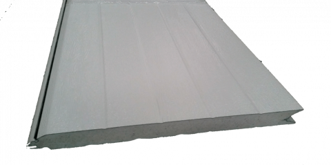 Nuevo panel sándwich veteado liso - Portore